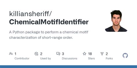 Github Killiansheriffchemicalmotifidentifier A Python Package To