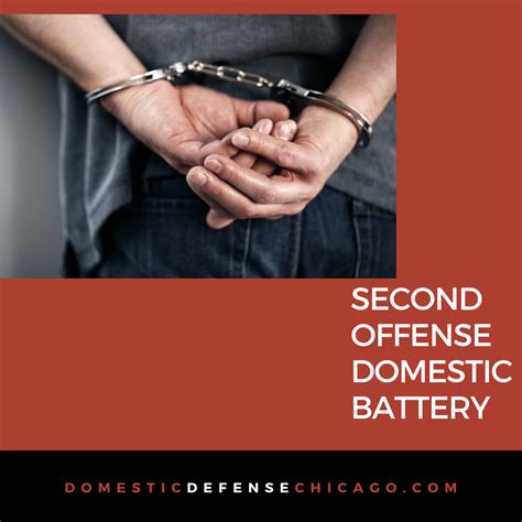 Second Offense Domestic Battery Domestic Violence Defense Chicago