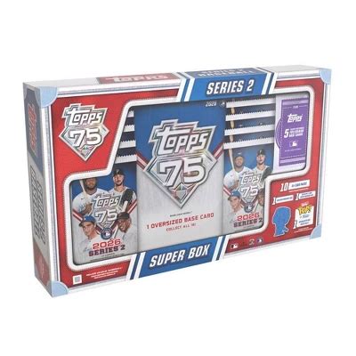 2026 Topps Mlb Series 2 Baseball Trading Card Mega Box Target