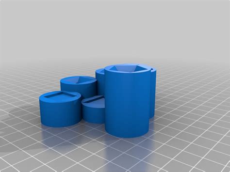 dice set display by kiytan download free stl model