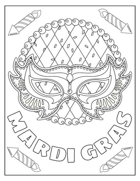 Kolorowanka Mardi Gras Do Druku Pobierz Wydrukuj Lub Pokoloruj Online Już Teraz