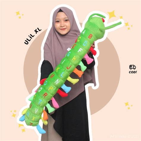 Jual Boneka Ulil Xl Ulat Besar Jumbo Shopee Indonesia