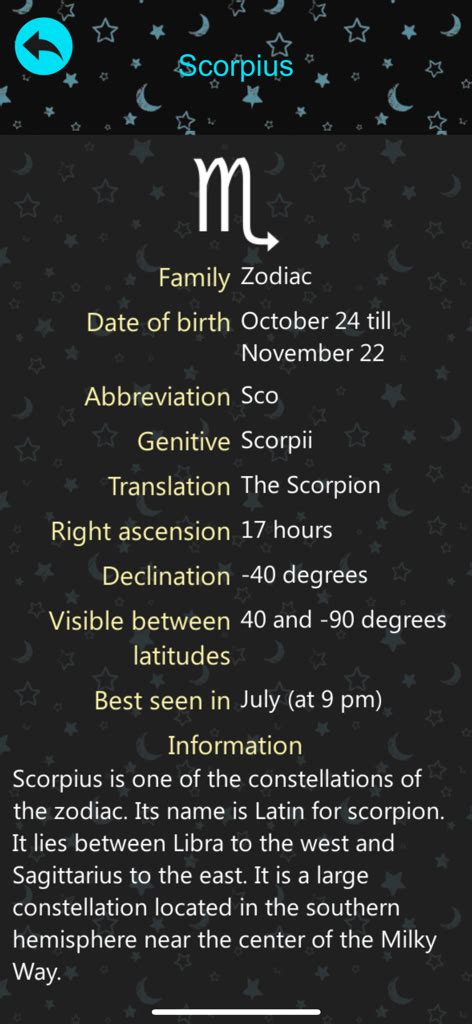 Star Map Tracker Sky Journey Education App Mwm