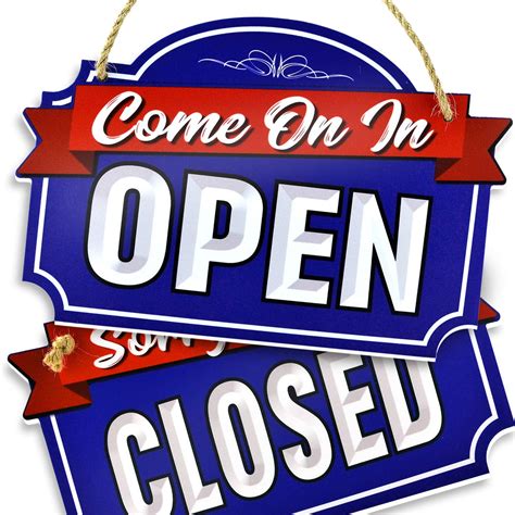 Hanging Open Sign Clip Art