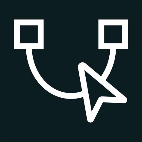 Curve Tool Icon Curve Pen Tool Curve Click Icon Editable Icon Design Symbol Vector