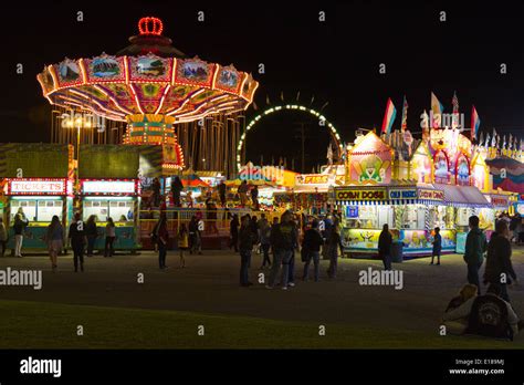 Carnival Lights At Night