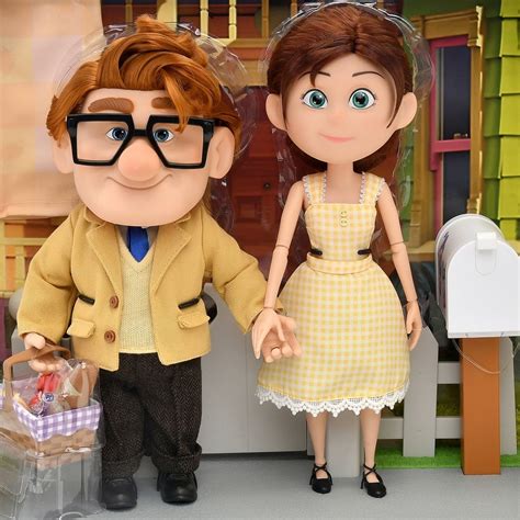 Carl And Ellie Up Disney Pixar Up Carl And Ellie Plush And Throw