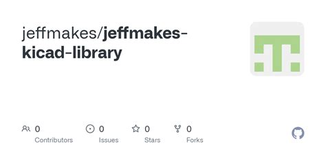 Github Jeffmakes Jeffmakes Kicad Library