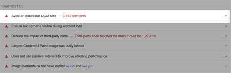 7 proven strategies for fixing “avoid an excessive dom size” warning