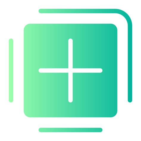 queue generic gradient fill icon