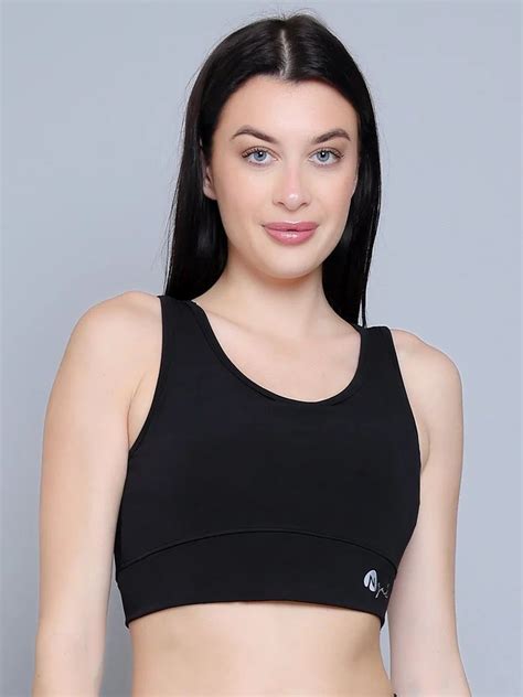 Plain Non Padded N Gal Dry Fit Solid Athletics Workout Sports Bra At ₹ 130piece In Greater Noida