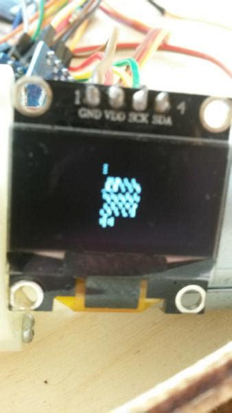OLED x Свой шрифт Аппаратная платформа Arduino