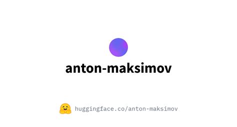Anton Maksimov Anton Maksimov