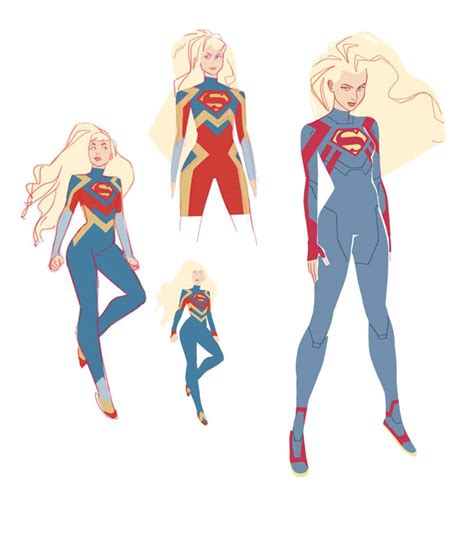 Hey Look At This For A Second Supergirl Suit Design Supergirl Suit