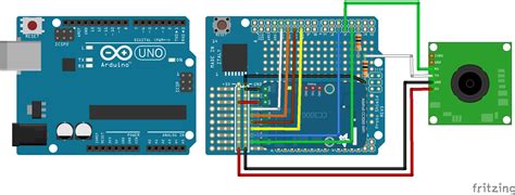 Fritzing Project Arduino Shield For An Internet Of Things Wifi Camera