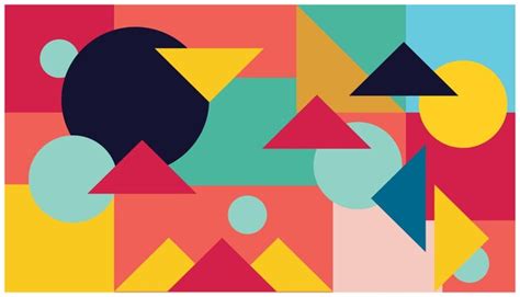 Premium Vector Abstract Background With Geometric Shapes Vector Illustration Eps 10 Abstract