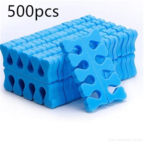 100 200 500pcs Soft Foam Pedicure Toe Separators N Vicedeal