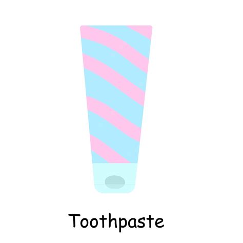 Premium Vector Bathroom Elements Illustration Toothpaste Bathroom Vector Illustration