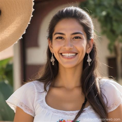 Mexican Women Prompts Stable Diffusion Online