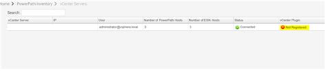 PPMA當 vCenter 新增至 PowerPath Management Appliance 時會建立一個空白功能表選項 Dell 香港