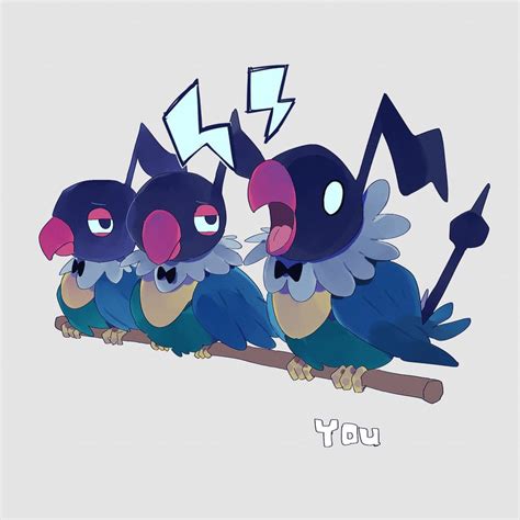 Chatot Pokemon And 1 More Drawn By Huojian Danbooru