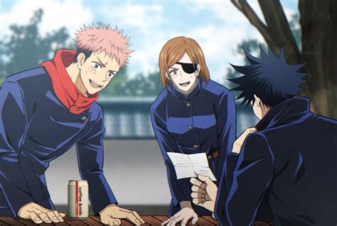 Megumi Nobara Yuji Dibujos Espeluznantes Personajes De Anime Gente De Anime