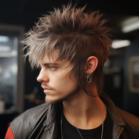 Manly Wolf Cut Men Hairstyle To Try In In Mens Hairstyles Edgy Hair Hair Styles