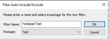 How Can I Create An Include Or Exclude Filter Straight From The Event EventSentry