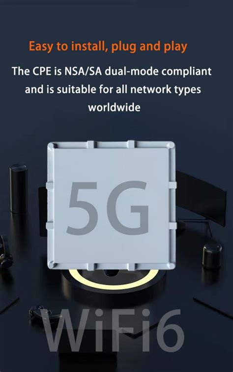 Ws1610 H 5g Outdoor Router With Sim Card Slot 5g Router Solution To Enjoy Extremely Fast