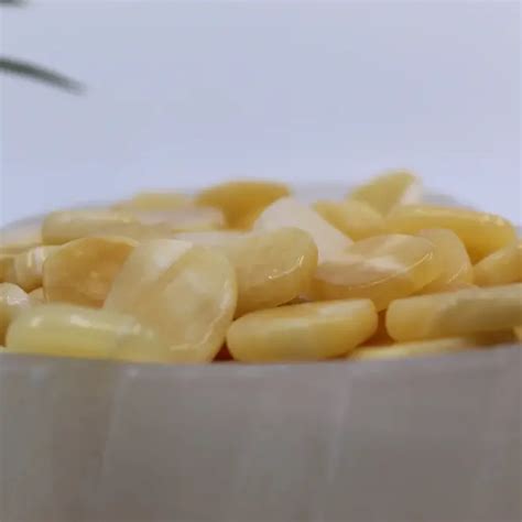 Orange Calcite Small Smooth Flat Stone Awakenings Of Baton Rouge