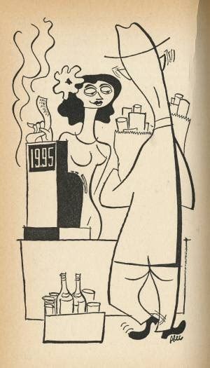 Trader Vics Kitchen Kibitzer Illustrations From A 1952 Cookbook Flashbak