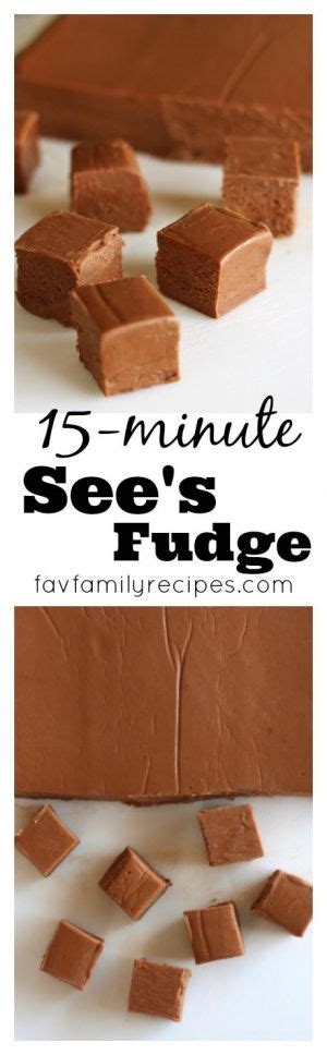 Super Easy Sees Fudge Recipe Sees Fudge Recipe Easy How To Make