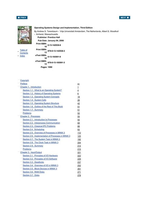 Operating Systems Design And Implementation 3rd Edition1pdf
