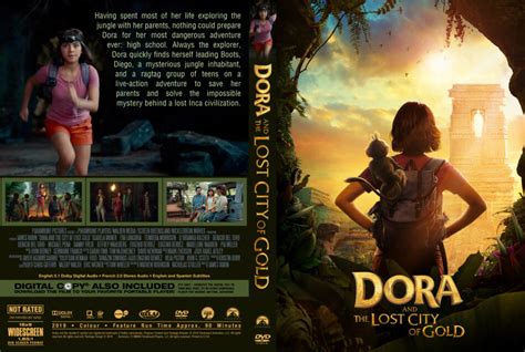 Dora And The Lost City Of Gold 2019 R0 Custom Dvd Cover Dvdcover Com