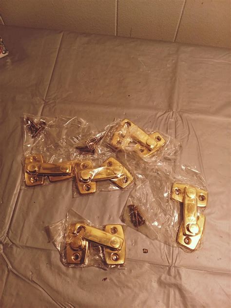 5 Nos Brass Shutter Bar Etsy