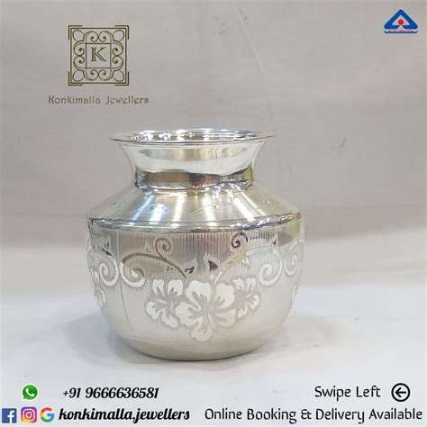 Silver Chembu Vase