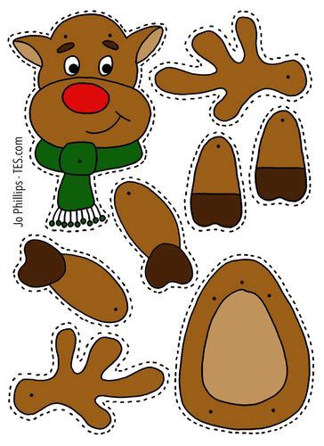 Christmas Split Pin Activity Colour Cut Pin And Play 6 Designs