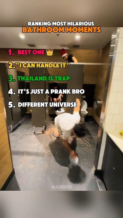 Ranking Most Hilarious Bathroom Moments Funny Tiktok Youtube