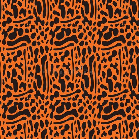 Red Poison Dart Frog Skin Vector Repeat Pattern Stock Vector