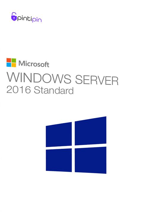 Windows Server 2016 Standard Lisans Pintipin
