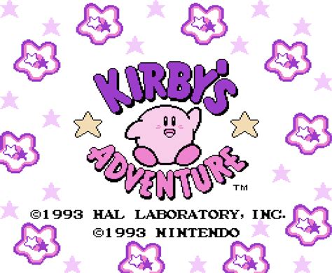 Kirbys Adventure Nes Game Nes Emulator Online Play Nes Games Online