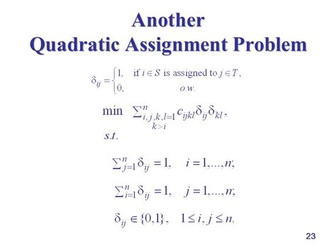 Lecture 6 Knapsack Problem Quadratic Assignment Problem Ppt Video Online Download