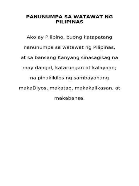 Pledges Pdf