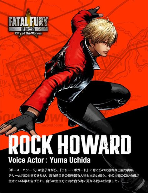 Rock Howard Fatal Fury Fatal Fury City Of The Wolves Snk Official
