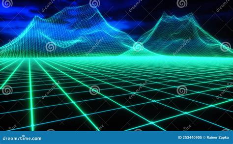 Grid World Map On White Background Vector Royalty Free Illustration