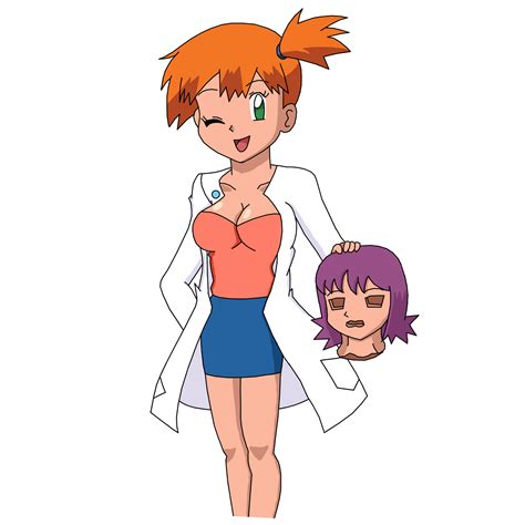 Misty To Professor Ivy Disguise By Stuanimeart On Deviantart