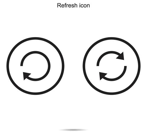 Refresh Icon Vector Illustration 29341551 Vector Art At Vecteezy