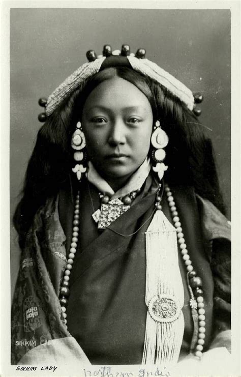 Sikkim Ladies Historical Women Russian Bride Dress History