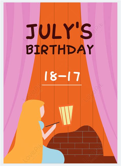 생일 초대 만화 일러스트 포스터 이미지 사진 466687252 무료 다운로드