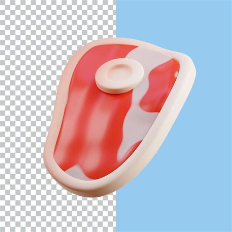 음식 3d 아이콘 렌더링 자산 디자인 3d 아이콘 그림 프리미엄 Psd 파일